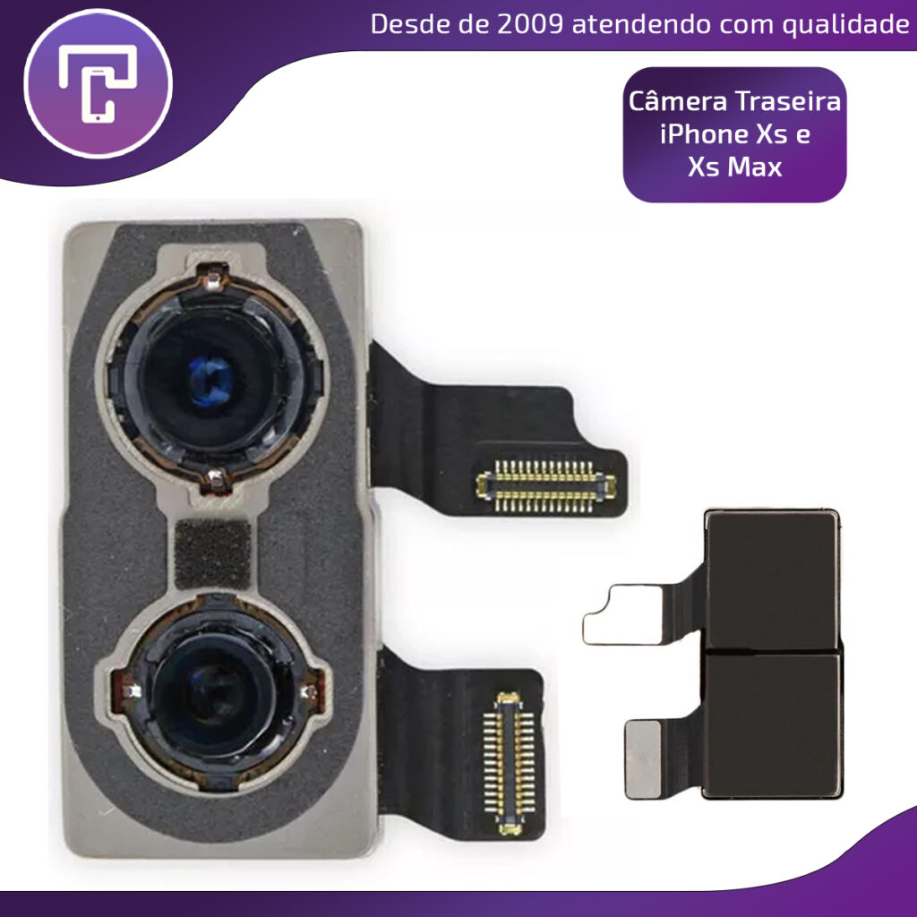 Câmera Traseira iPhone Xs e Xs Max - Terma Cell